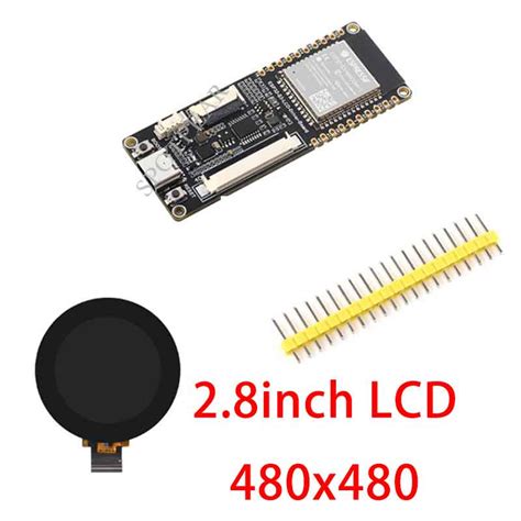ESP32 S3 And 2 8inch Round LCD Kit N8R8 Captive TouchScreen Display 480 480
