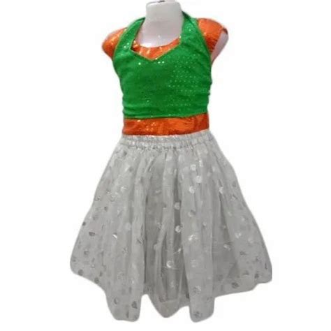 Rupangi Dress Sequin Tricolor Fancy Dance Costume Size 24 40 At Rs