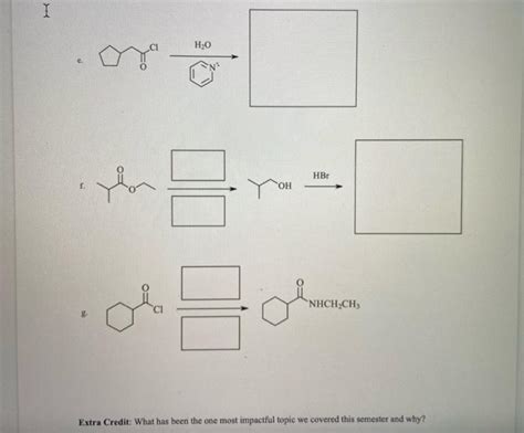 Solved Provide The Missing Reactants Reagents Or Major