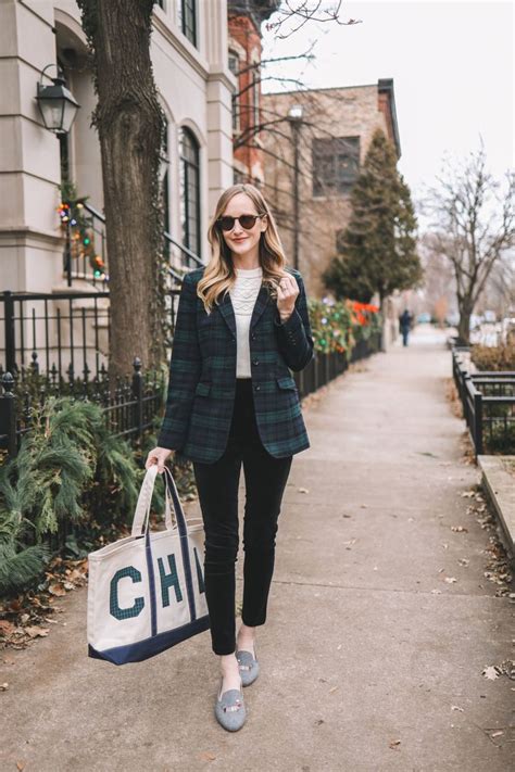 Blackwatch Plaid Blazer Kelly In The City Lifestyle Blog Blazer