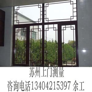 仿古门窗铝材 古窗型材批发 铝合金古门窗批发 大山谷图库