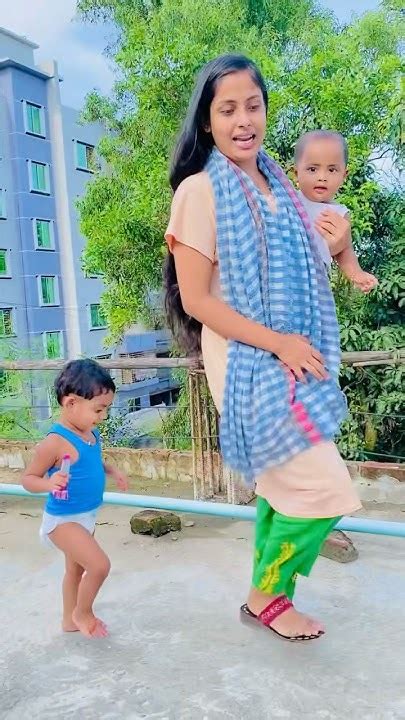 দেখেন জান্নাত কিভাবে ছোট বাচ্চাদের সাথে খেলে😬 Comedy Trending Viral