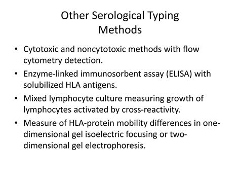 Hla Typing Ppt