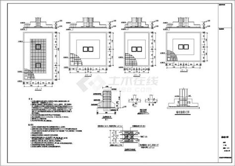 某8679㎡六层底部框剪上部砌体结构住宅楼建筑结构施工图土木在线