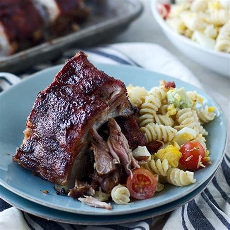 Sweet And Spicy Raspberry Glazed Ribs Recipe