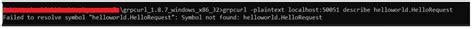 reflection commands not working when we import proto files · issue 302