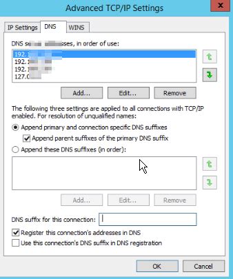 Primary DNS Domain DNS Suffix Disjointed Networking Spiceworks Community
