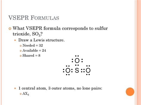So3 Vsepr