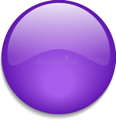 vector illustration click here purple icon round web button stock