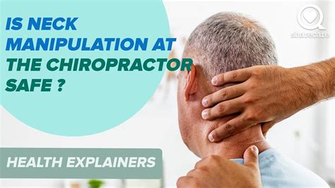 Neck Manipulation At The Chiropractor Is It Safe Health Explainers