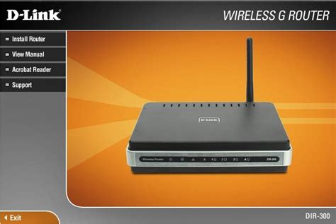 CD Driver Download Wireless G Router D Link DIR 300