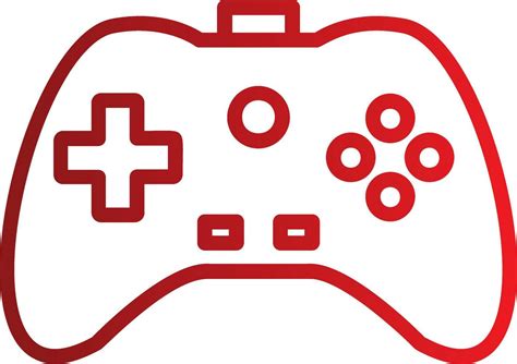 Gamepad Vector Icon 17046812 Vector Art At Vecteezy