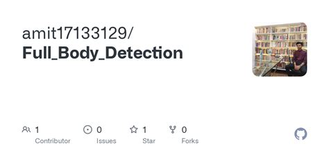 GitHub Amit Full Body Detection