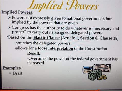 Delegated Powers Examples