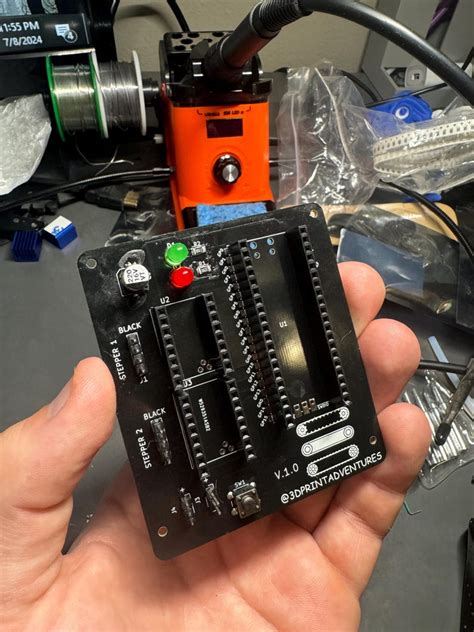 Dual Stepper Motor Raspberry Pico PCB Etsy