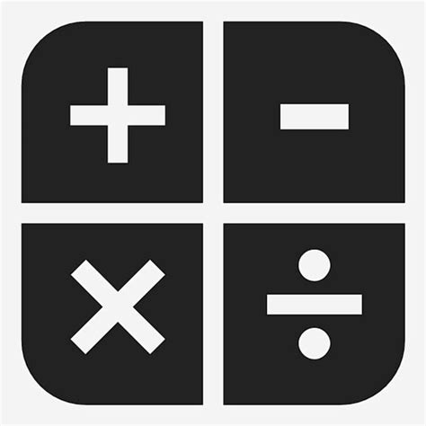 计算器加法除法图标 88ICON https 88icon 计算器 加法 除法 数学 乘法 减法