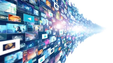 Digital Network Visualization Shows Networking Tech And Data Analysis