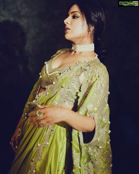 Samyuktha Instagram Watch Me Virupaksha Pre Release Day 🔱 Styled