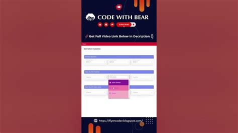 Mat Select Customize Angular 15 Shorts Short Shortvideo