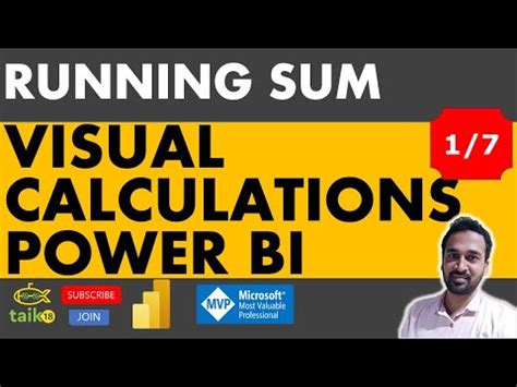 Running Total Dax Visual Calculation Power Bi By Taik