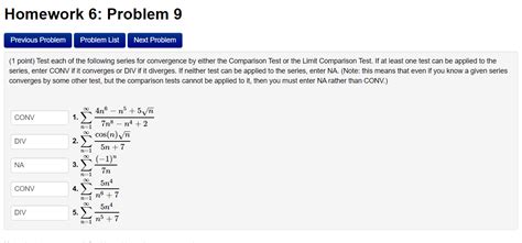 solved homework 6 problem 9 previous problem problem list