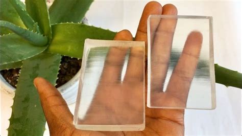 How To Make Base Soap Aloe Vera Glycerine Transparent Soap Melt