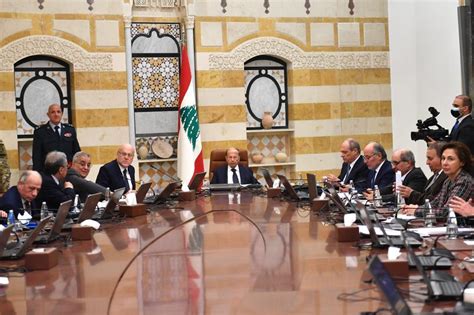 جلسة لمجلس الوزراء الجمعة في بعبدا إليكم بنود جدول الأعمال أحوال ميديا