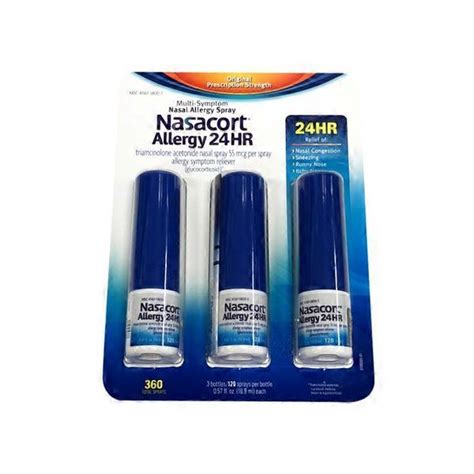 Nasacort Multi Symptom Nasal Allergy Spray 120 Sprays Instacart
