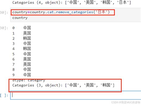 Python数据分析——分类数据（自用）类似于枚举类型的添加、删除、存储空间的优化删除类别型数据字符型数据python Csdn博客
