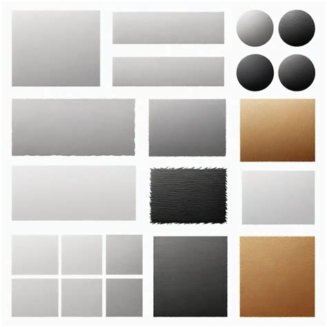 Premium Vector Texture Vector Set White Background Isolated A High