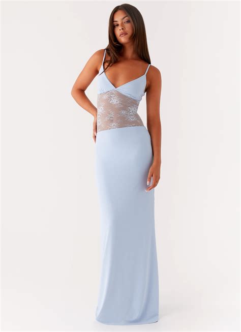 Envy Maxi Dress Blue Peppermayo