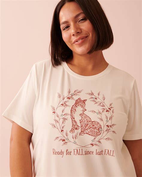 Super Soft Crew Neck T Shirt Snow White La Vie En Rose
