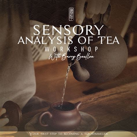 Megatix Sensory Analysis Of Tea Workshop