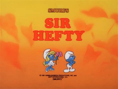 Sir Hefty Smurfs Wiki Fandom
