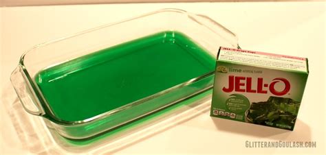 St Patricks Day Shamrock Jello Jigglers Glitter And Goulash