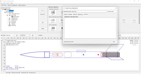 Common Component Characteristics Openrocket Wiki