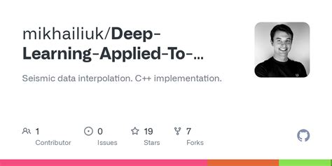 GitHub Mikhailiuk Deep Learning Applied To Seismic Data Seismic Data