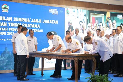 Ini 29 Pejabat Pimpinan Tinggi Pratama yang Dilantik Gubernur ...