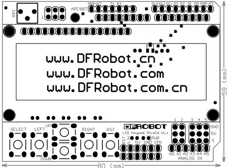 Купить недорого Дисплей Lcd 1602 с клавиатурой Шилд для Arduino Mega2560 Mega1280 Uno R3 в