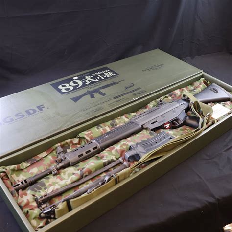 Yahooオークション 東京マルイ 89式556mm小銃 固定銃床型 電動ガン