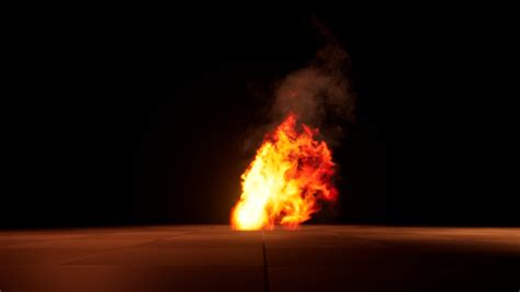 在特效创建的fire vdb pack loop 虚幻引擎商城