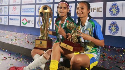 Saff U 20 Football Girls Cement South Asian Dominance The Daily Star