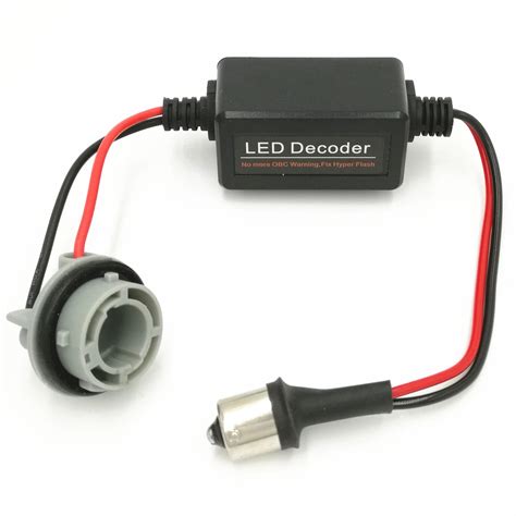 2 шт. 1156 Bau15s Py21W Canbus Error Free резистор светодиодный декодер ...