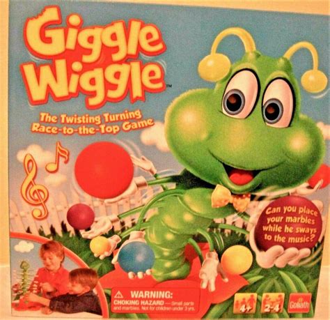 Giggle Wiggle Game New Goliath Caterpillar Twisting Turning Race Game