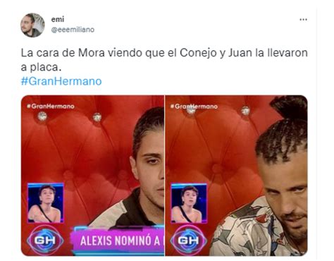 Gran Hermano la reacción de Mora al ver la votación de sus compañeros generó una ola de