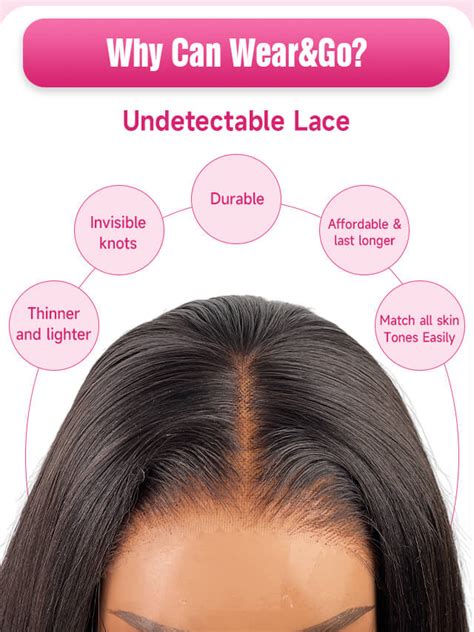 Glueless Wear And Go Wigs Body Wave Undetectable Lace Wigs West Kiss Hair
