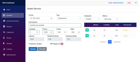 Github Hobregon Micontabilidad Gesti N De Contabilidad De Un Negocio