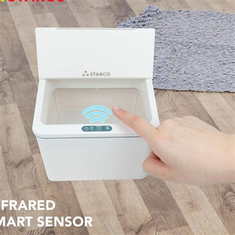 Jual Banyak Dicari Starco Smart Automatic Trash Bin Tempat Sampah Tong Sampah Sensor 4l6l