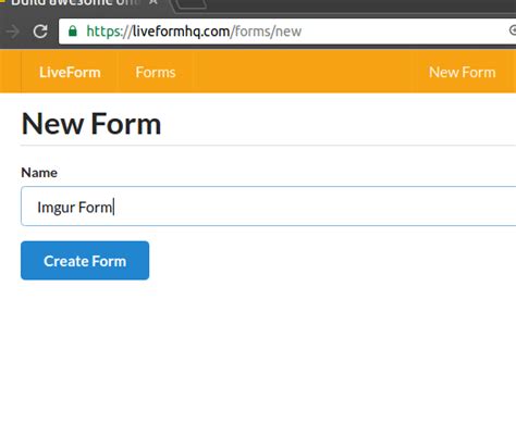 creating an imgur clone using github pages and liveform liveform blog
