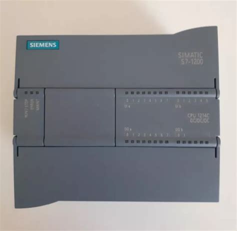 PLC SIEMENS SIMATIC S7-1200 Compatta Cpu 1214C Dc/Dc/Dc EUR 159,00 - PicClick FR